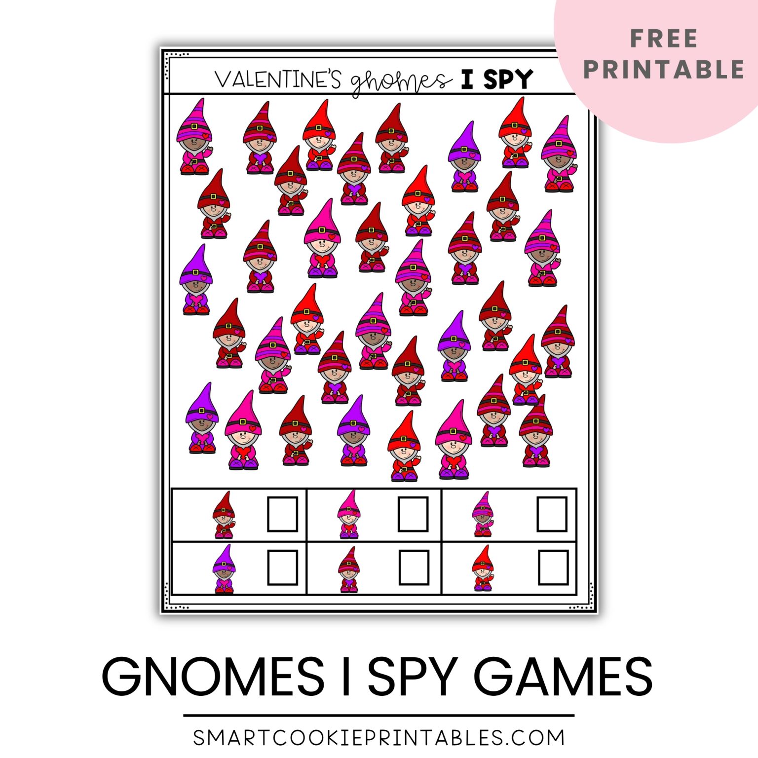 Valentine's Day Printables Archives - Smart Cookie Printables