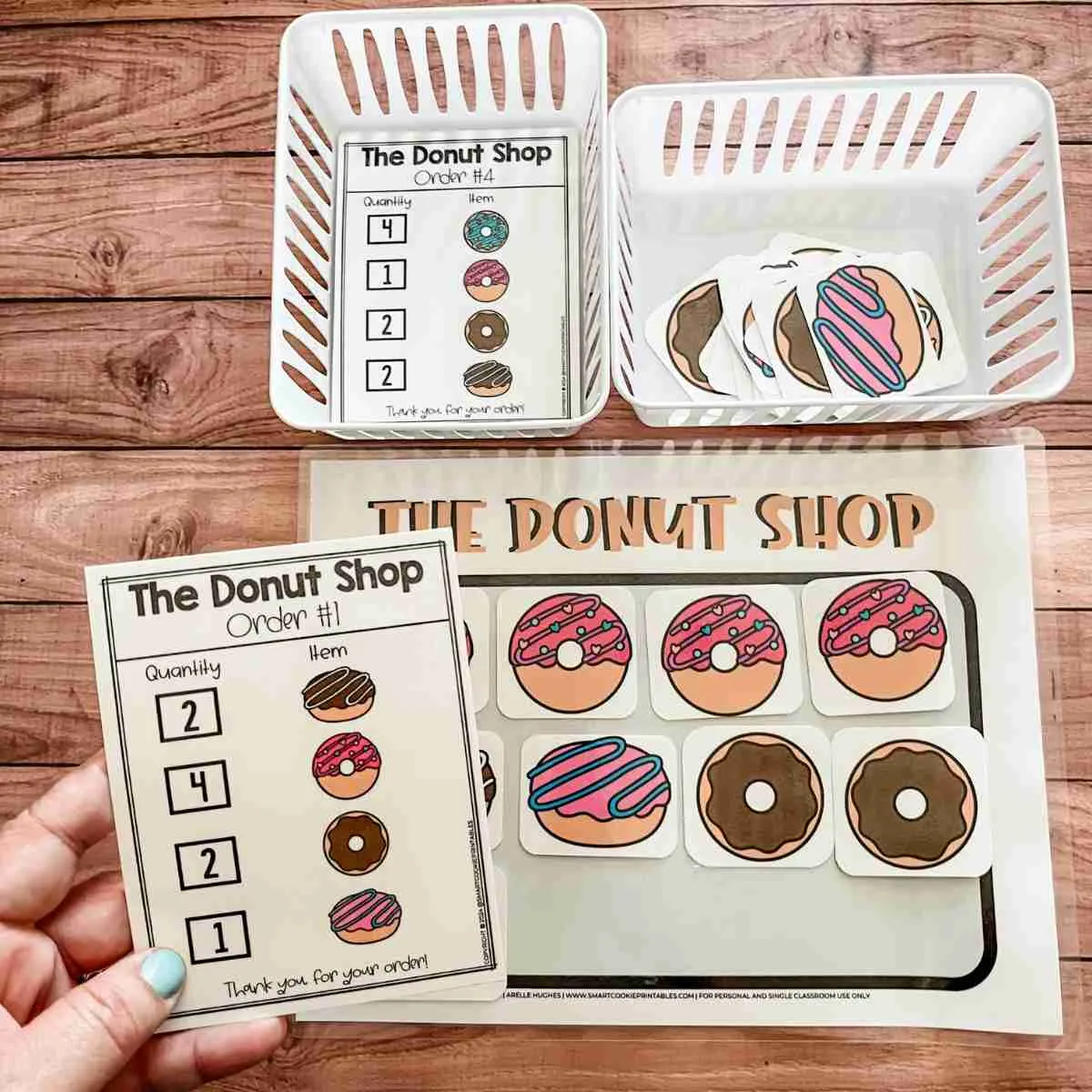 Fun Fill The Donuts Order Game For Kids (Free Printable)! - Smart ...
