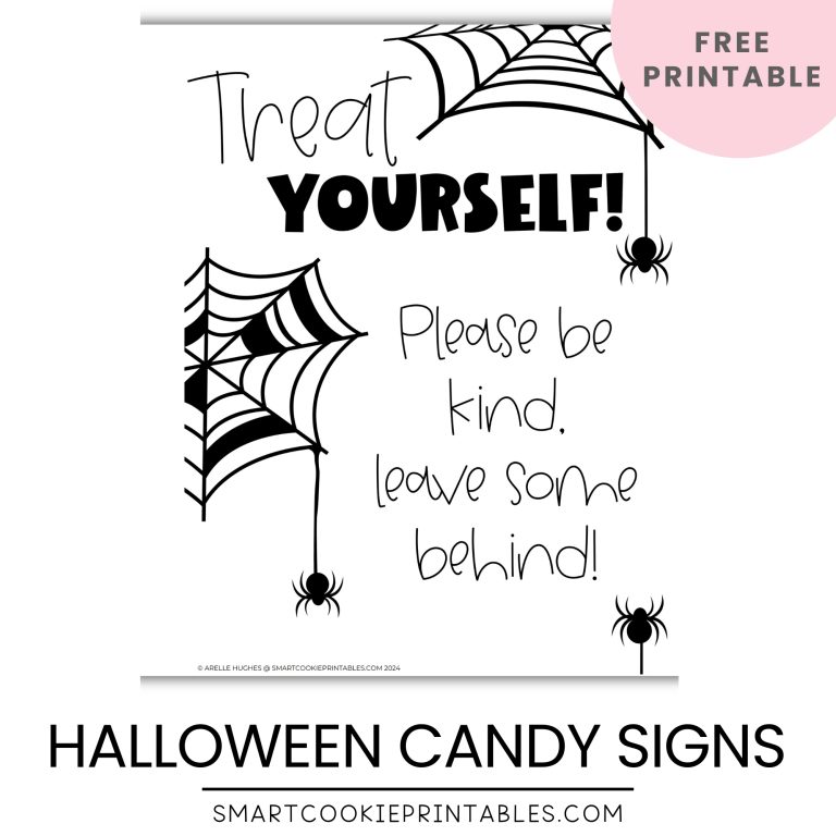 Halloween Printables Archives - Smart Cookie Printables